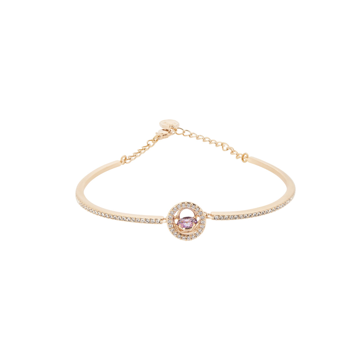 Swarovski Rose Gold Bangle | Sparkling Dance 5620554