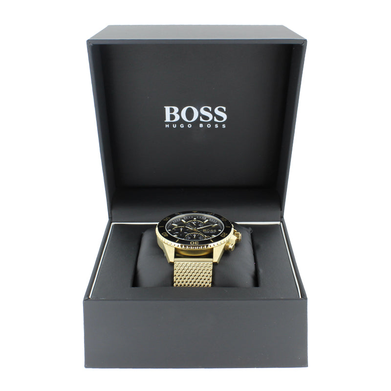 Hugo Boss Gold Men's Watch Chronograph Admiral 1513906 | Shop Now