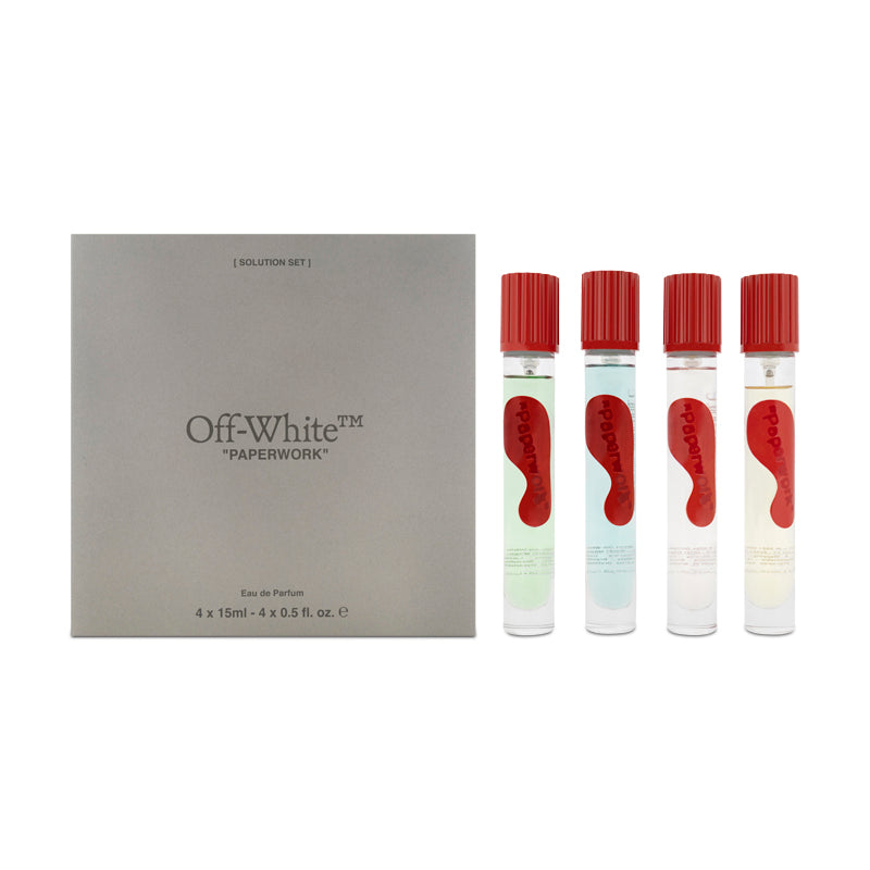 Off-White Paperwork Set | 4 x Eau De Parfums
