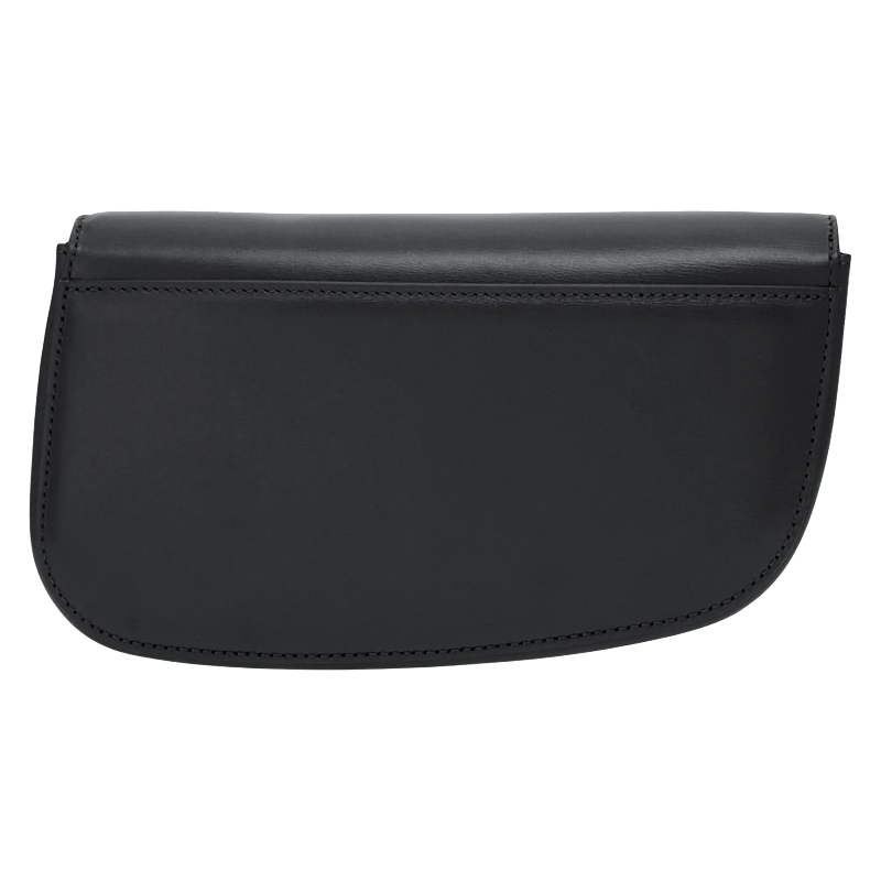 Ferragamo Fiamma Mini Bag | Black Leather