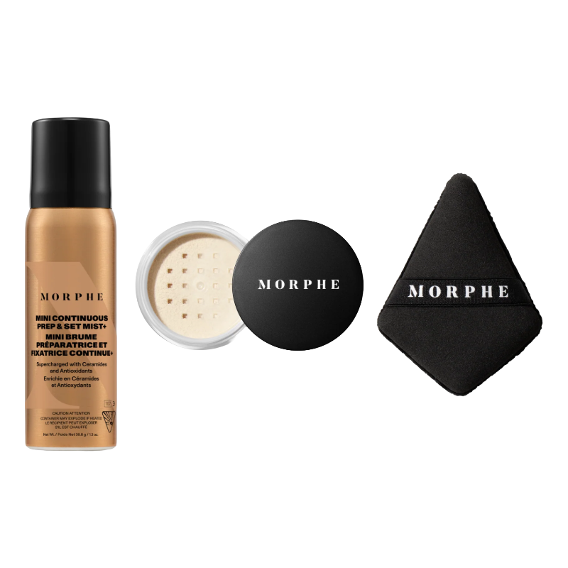 Morphe Jet Setter Trio | On-the-Go Complexion Kit